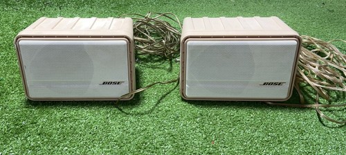 Pair Bose Model 25 Surface Mount 70V, 25W Stereo Speakers No Brackets ...