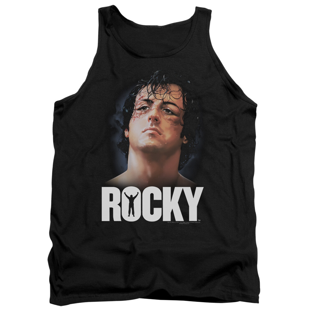 Rocky Tanktop Close Up Black Tank | eBay