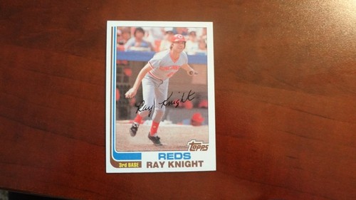 1982 TOPPS # 525 RAY KNIGHT BASEBALL CARD | eBay