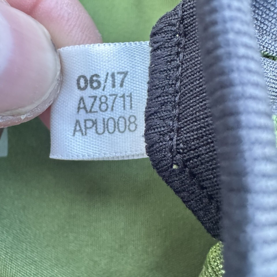 Adidas Juventus 2017/18 Third Jersey Kit Craft Green ClimaCool Jeep Men ...