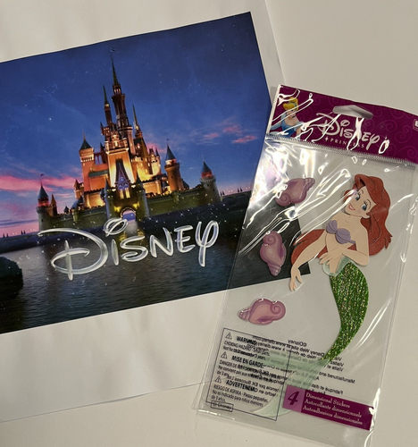 Disney-Stickers--New And Unopened-Princess Ariel Collage | eBay