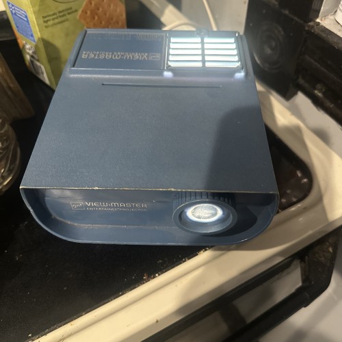 VINTAGE VIEW-MASTER ENTERTAINER PROJECTOR BLUE | eBay