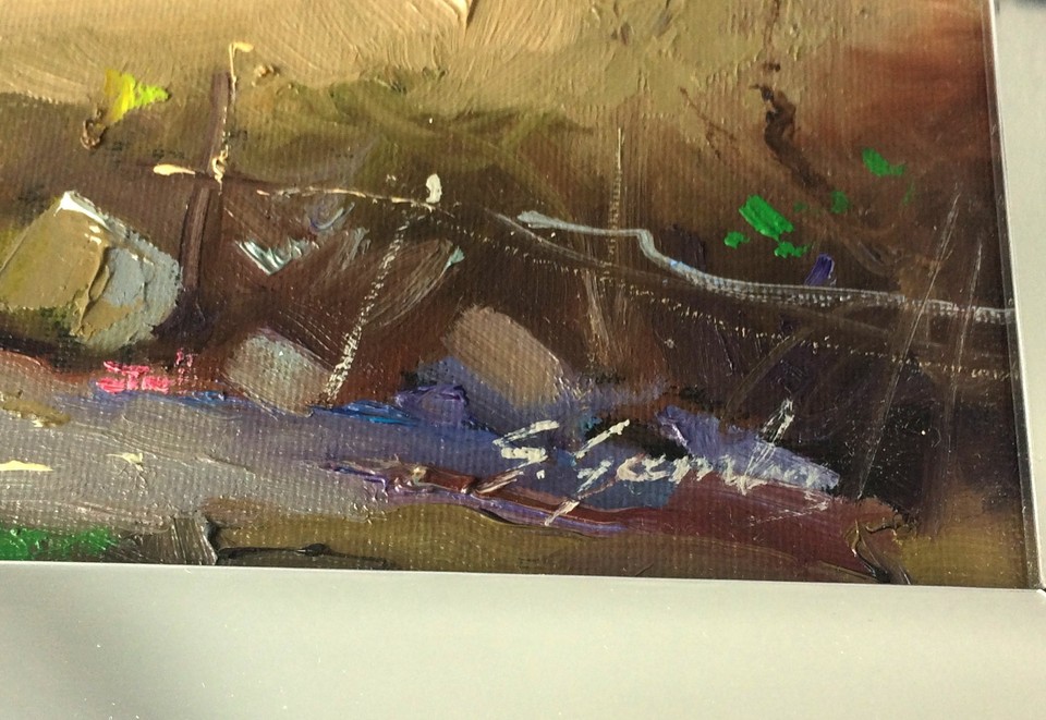 Original Italian Landscape Oil Painting. Silvano Gamba. | eBay UK