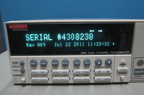 Keithley 2502 Dual Channel Picoammeter | eBay