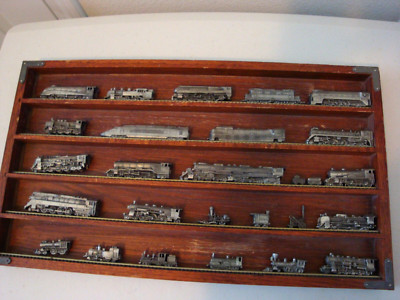 miniature trains w/display 28 pieces | eBay