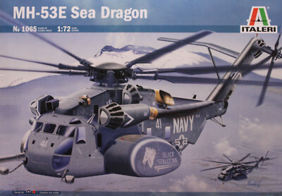 Italeri 1/72 1065 US Navy/Japanese MH-53E Sea Dragon Heavy-Lift Cargo ...