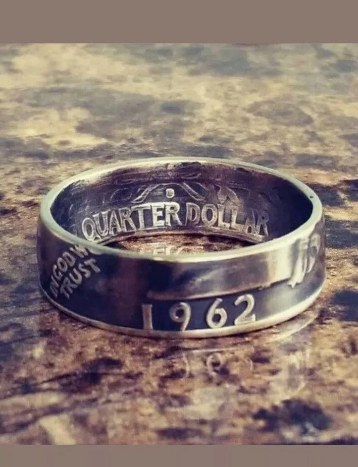 Quarter Coin Rings