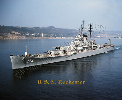 USS ROCHESTER CA 124 San Diego Photo Print Personalized US Navy 1958 | eBay