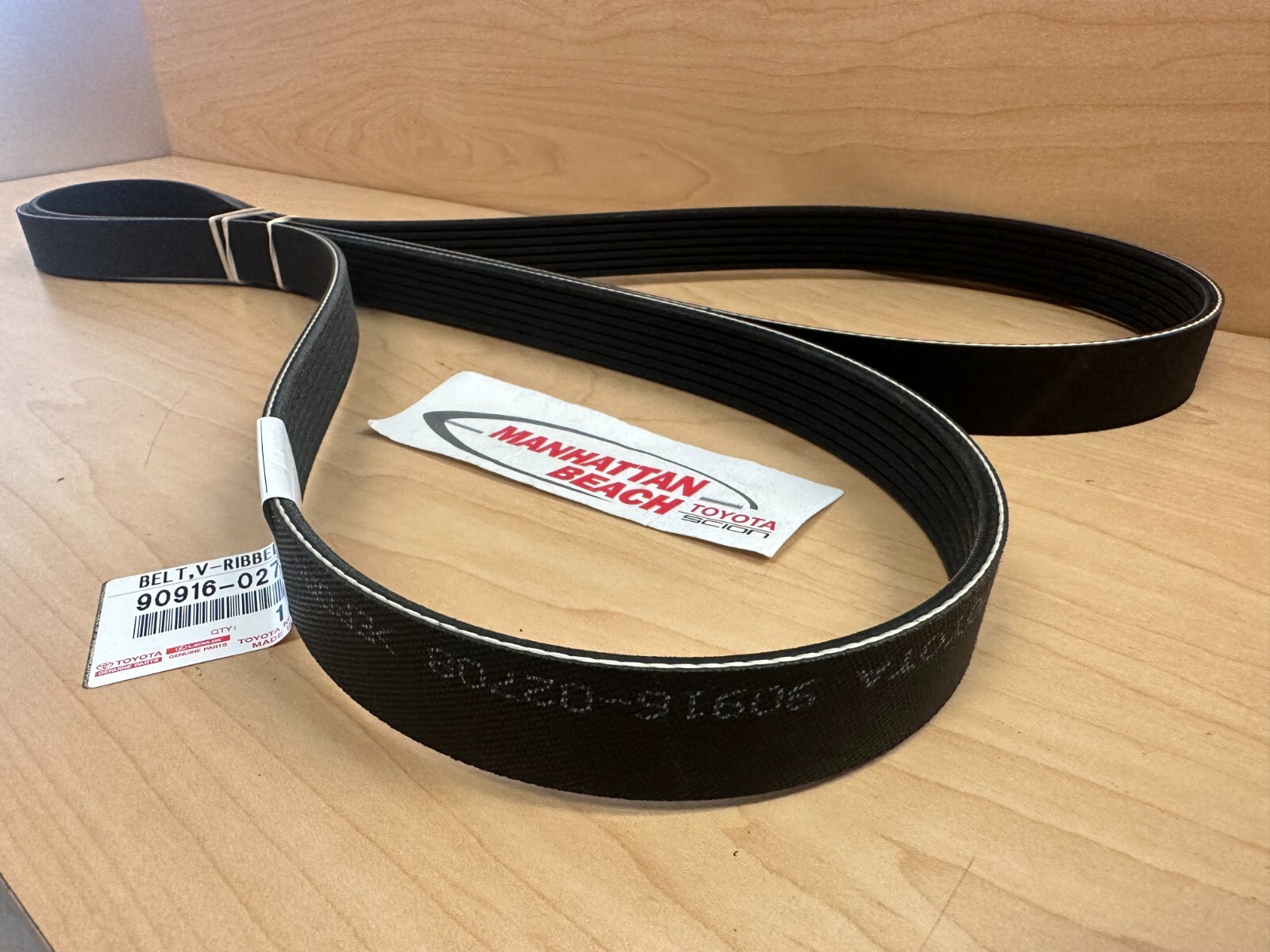 Toyota OEM Serpentine Belt 90916-02708 05-23 TACOMA 2.7L 4CYL OEM ...