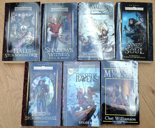 D&D TSR Forgotten Realms novels: Sembia series 1, 2, 3, 6 & 7, plus 2 ...