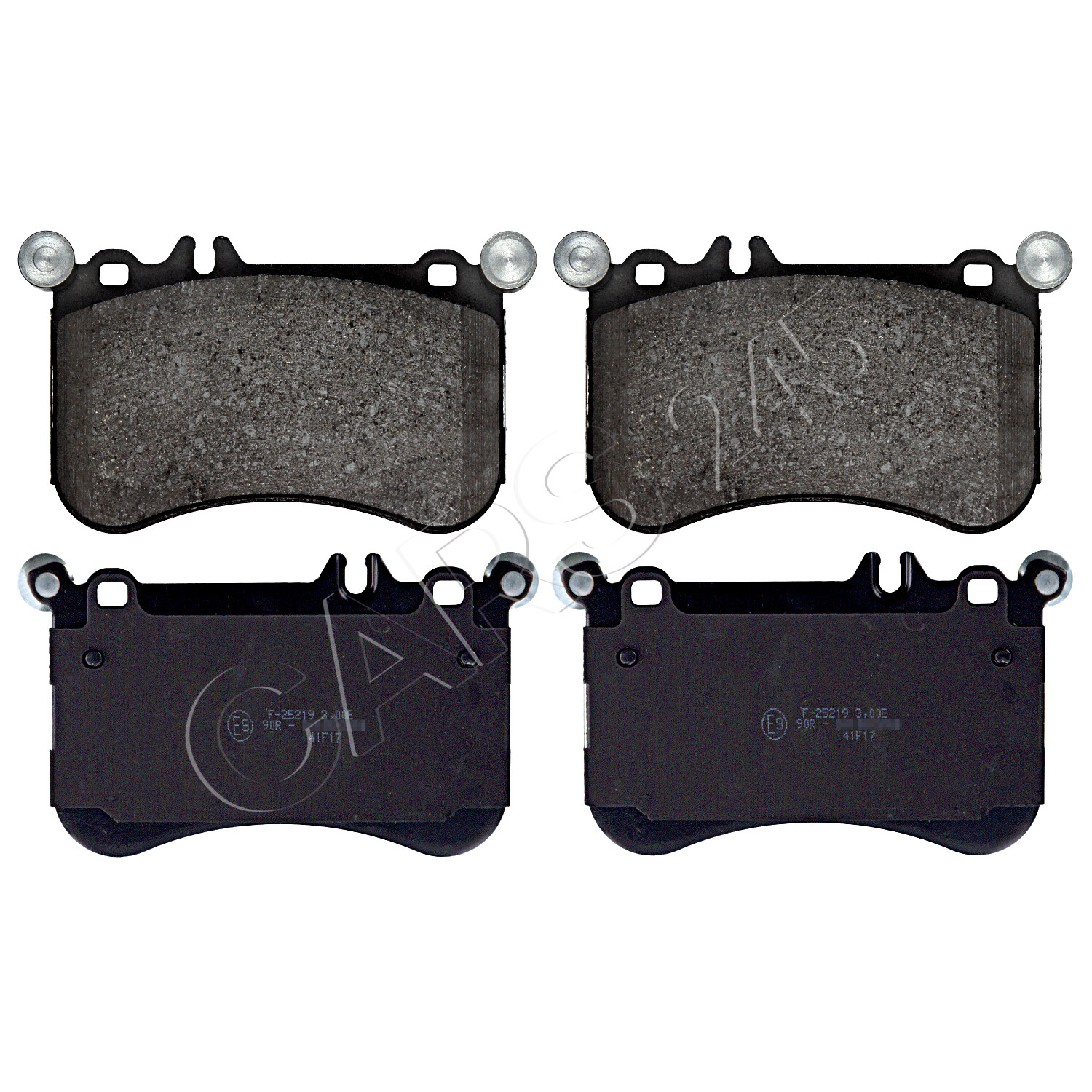 SWAG Disc Brake Pad Set Front Axle Fits MERCEDES W218 W212 C218 ...