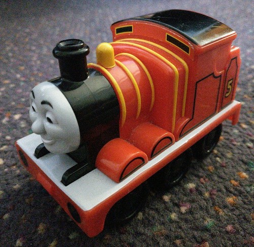 Mattel Thomas And Friends Friction Pull Back And Go James 2009 | eBay