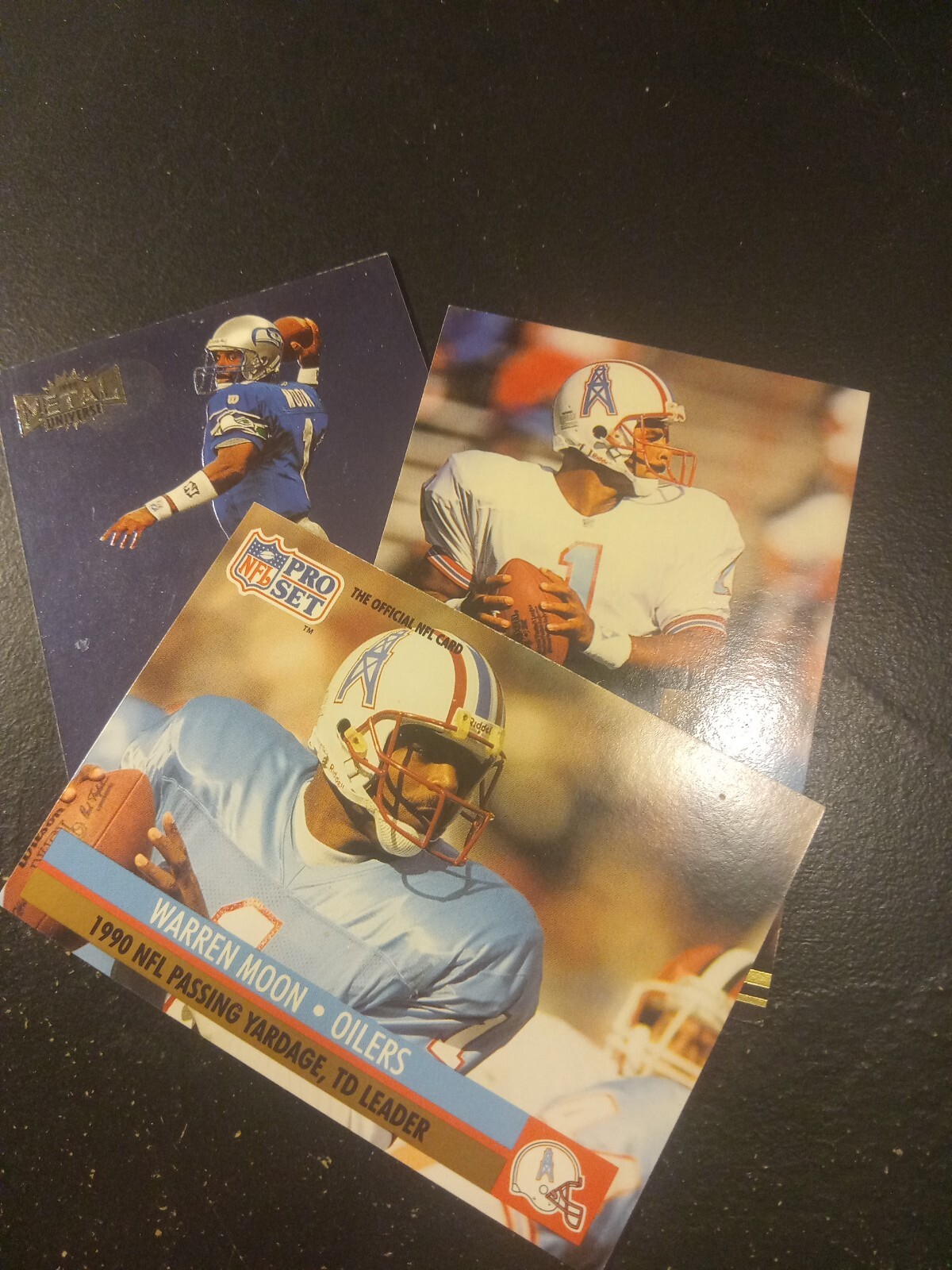 Warren Moon Lot 1992 Stadium Club 1998 Fleer Metal 1991 Pro Set | eBay