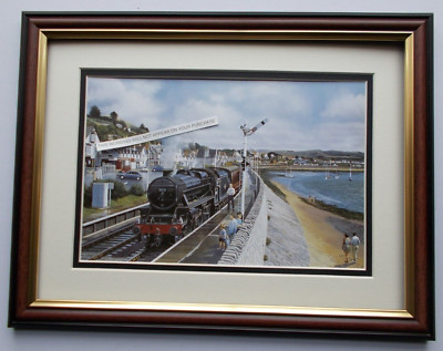 RAILWAY PRINT BY BARRY FREEMAN FRAMED (L) | eBay