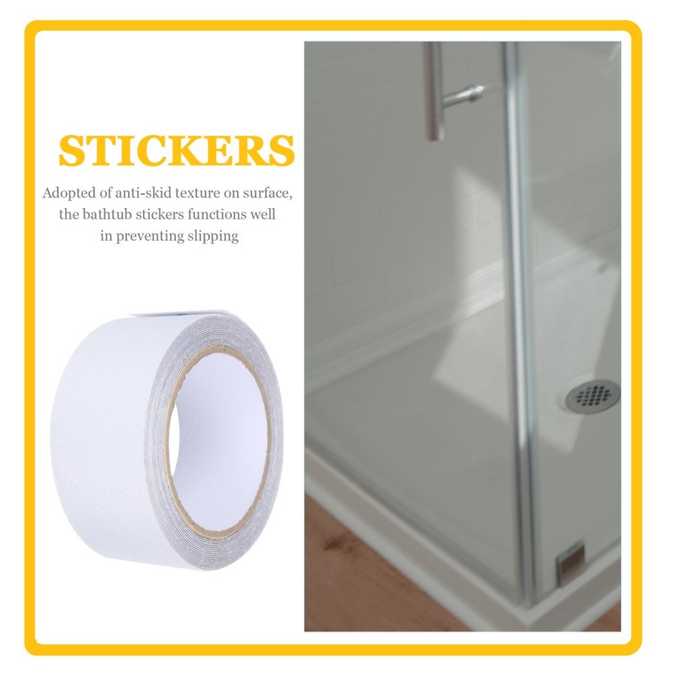 Grip Tape Rubber Stair Treads Safety Transparent Gripper Bathtub Strips ...