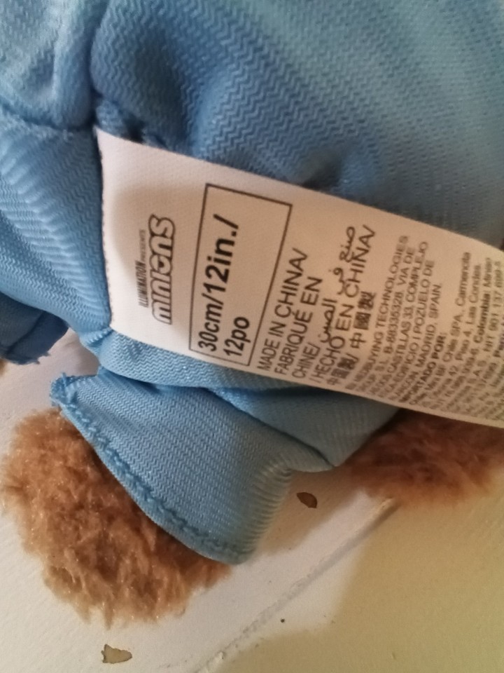 Despicable Me Minions Bob + Tim Stuffed Teddy Bear Plush 12” Minions ...