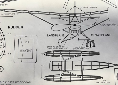 Herr Engineering Piper Super Cub Floatplane Balsa Kit 70+ Laser Cut ...
