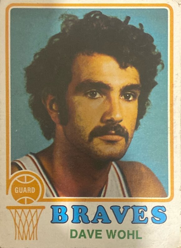 1973 Topps #6 Dave Wohl - Buffalo Braves | eBay
