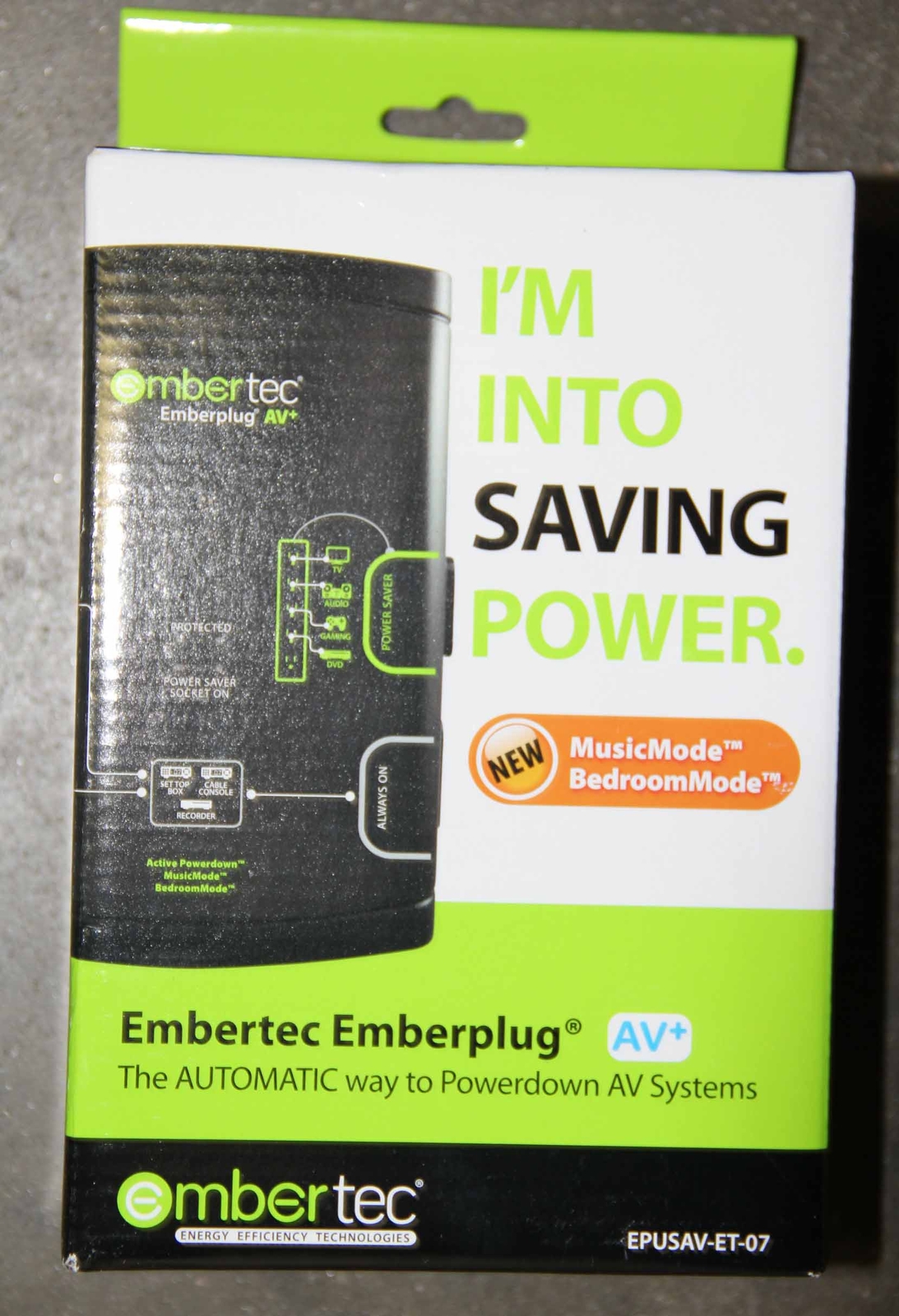 Embertec Emberplug AV+ Power Saving EPUSAV-ET-07 Automatic Switching | eBay