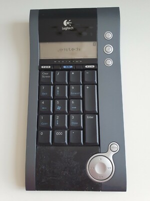 Logitech Y-RN43 MediaPad Bluetooth Remote Commander Number Pad ...
