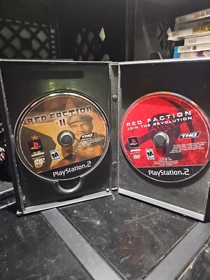 PS2. Playstation 2. Red Faction And Red Fraction II 2 752919460030| eBay