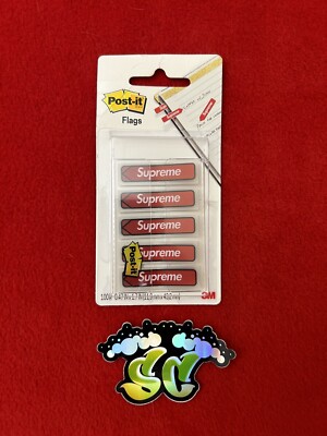 Supreme Post-It Flags | eBay