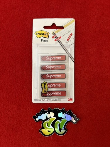 Supreme Post-It Flags | eBay