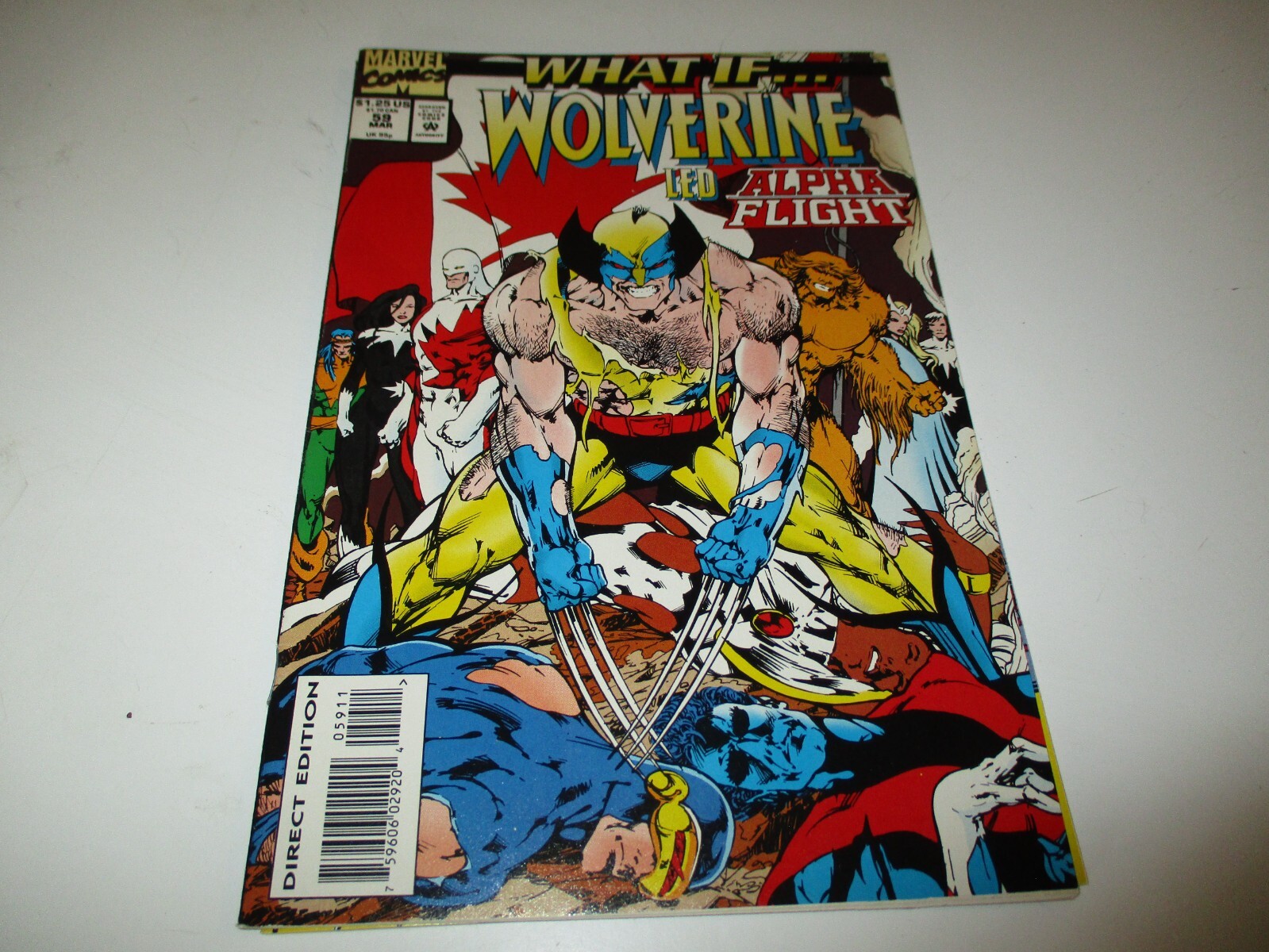 What If Vol 2 # 59--Wolverine Led Alpha Flight--Simon Furman,Bryan ...