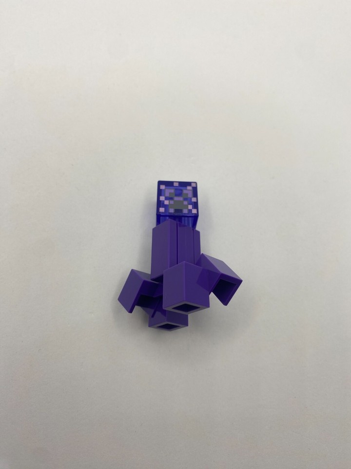 Lego Minecraft Enchanted Purple Creeper - Rare Figure - New | eBay