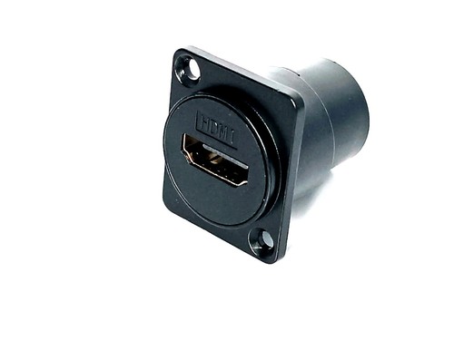 Hdmi Standerd Socket To Hdmi Socket Feedthrough Panel Mount Connector ...