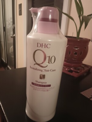 DHC Q10 REVITALIZING HAIR CARE SHAMPOO 18.5 FL. OZ. 550ML NEW NEVER ...