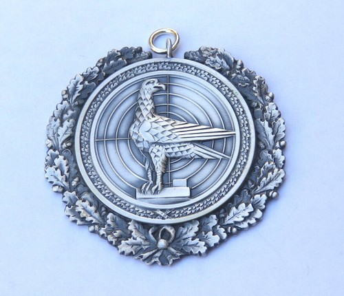 Medaille Anhänger Taler für Schützenkette Gravur kostenlos Kranz versch ...