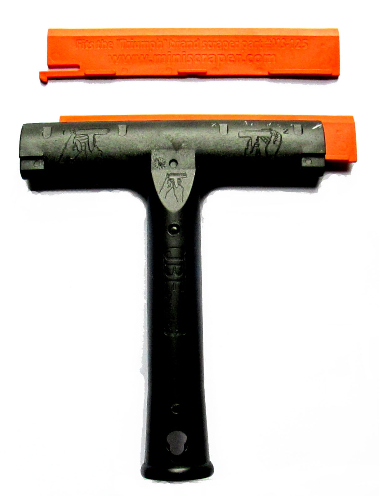 MINISCRAPER® Plastic Razor Slide Blades for 6 Inch Scrapers ( 6 Pack ...