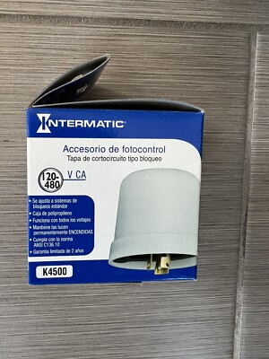 INTERMATIC K4500 120-480 VAC Photo Control Locking Type Shorting Cap ...