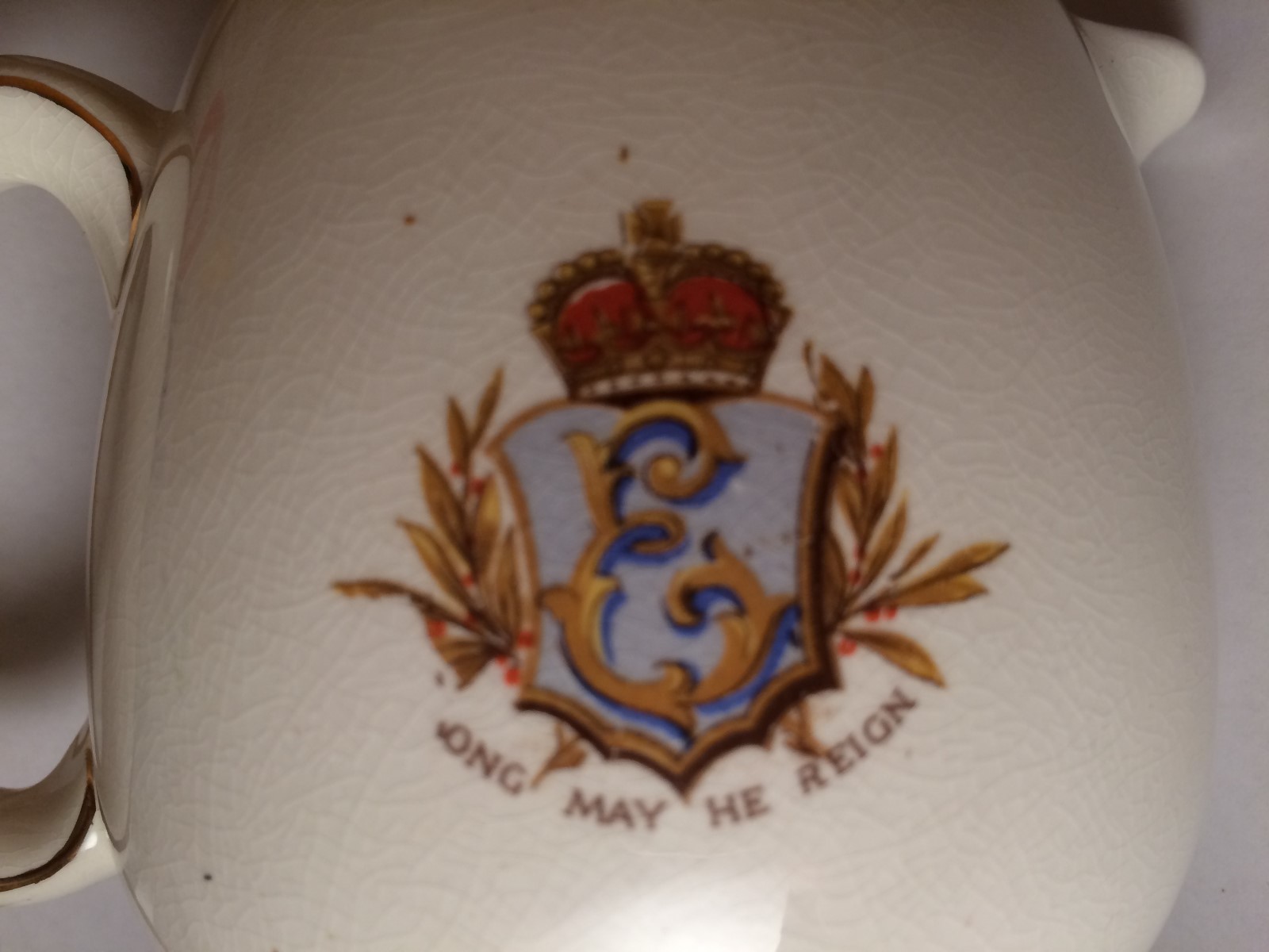 Vintage 1937 Souvenir Creamer Coronation of King Edward VIII England | eBay