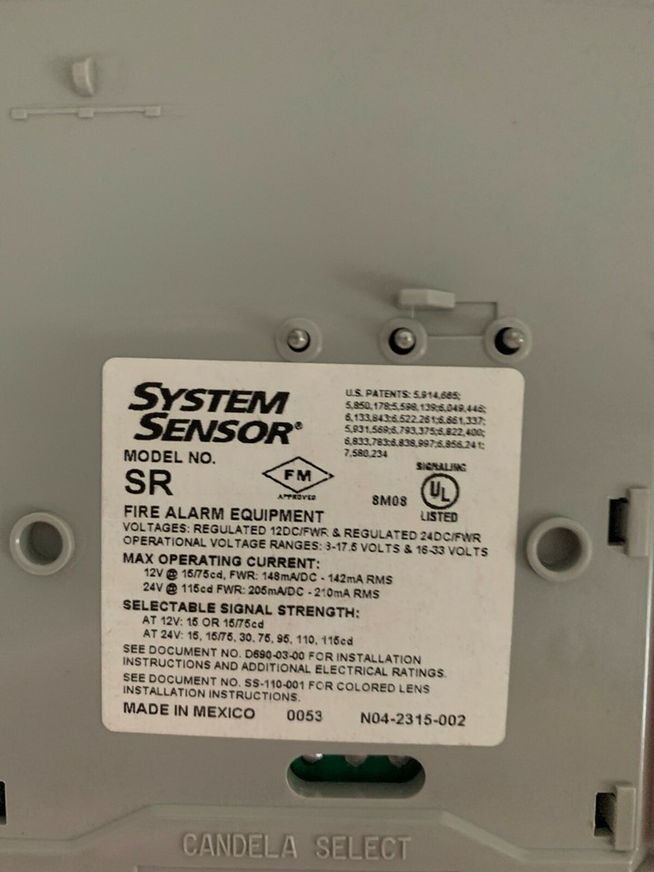 SR SYSTEM SENSOR | eBay