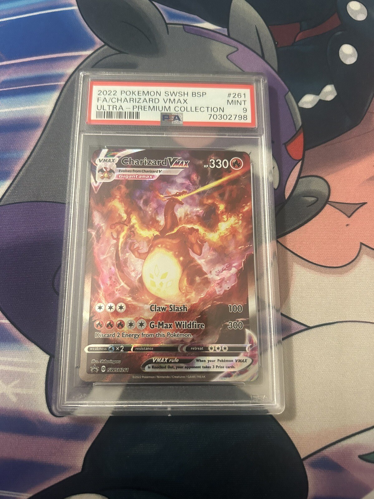 Pok%C3%A9mon+TCG+Charizard+VMAX+SWSH+Black+Star+Promos+SWSH261+Holo ...