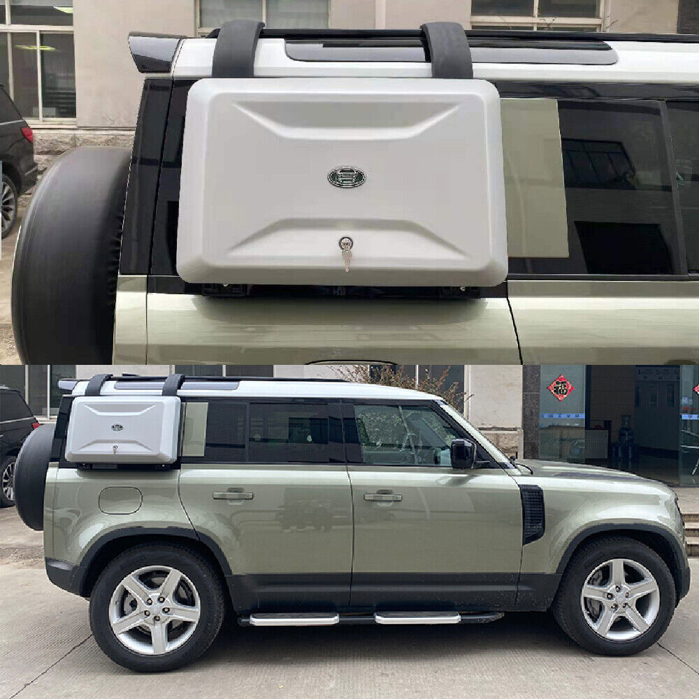 Silver Exterior Side Mounted Gear Box Carrier For Defender 130 110 90 ...