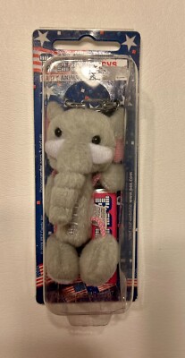 PEZ Party Animal - Elephant & Candy Dispenser & Key Chain - 2006 New ...