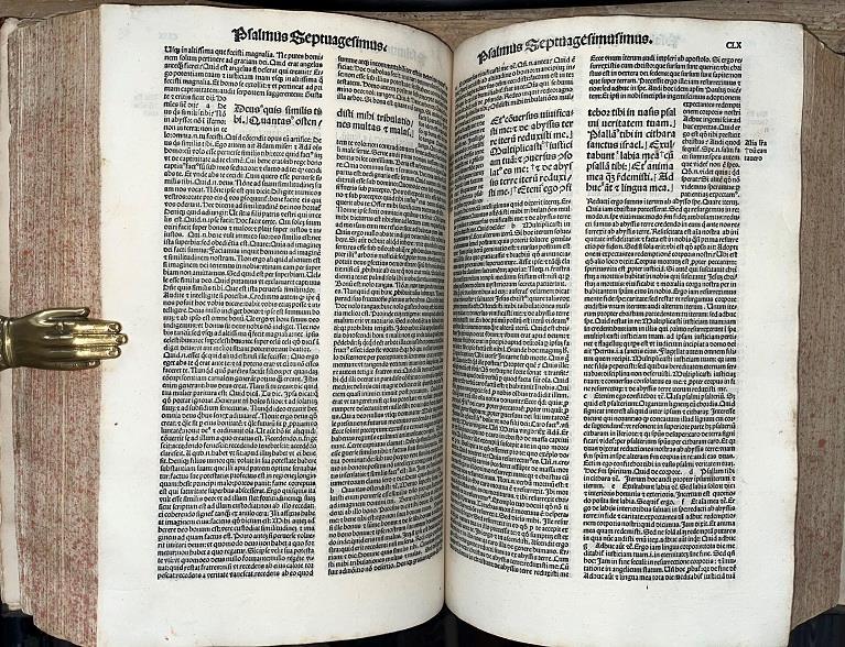 RARE 1493 St. Augustine 'Explanatio Psalmorum' Scripture/Bible ...