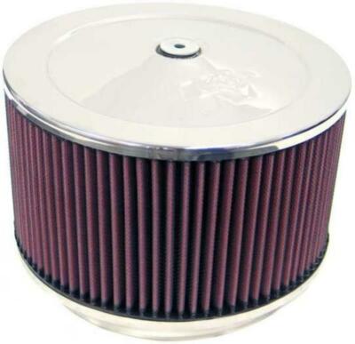 K&N S/S Custom Air Cleaner Filter 9 x 5" Neck Size 7-5/16" 186mm ...