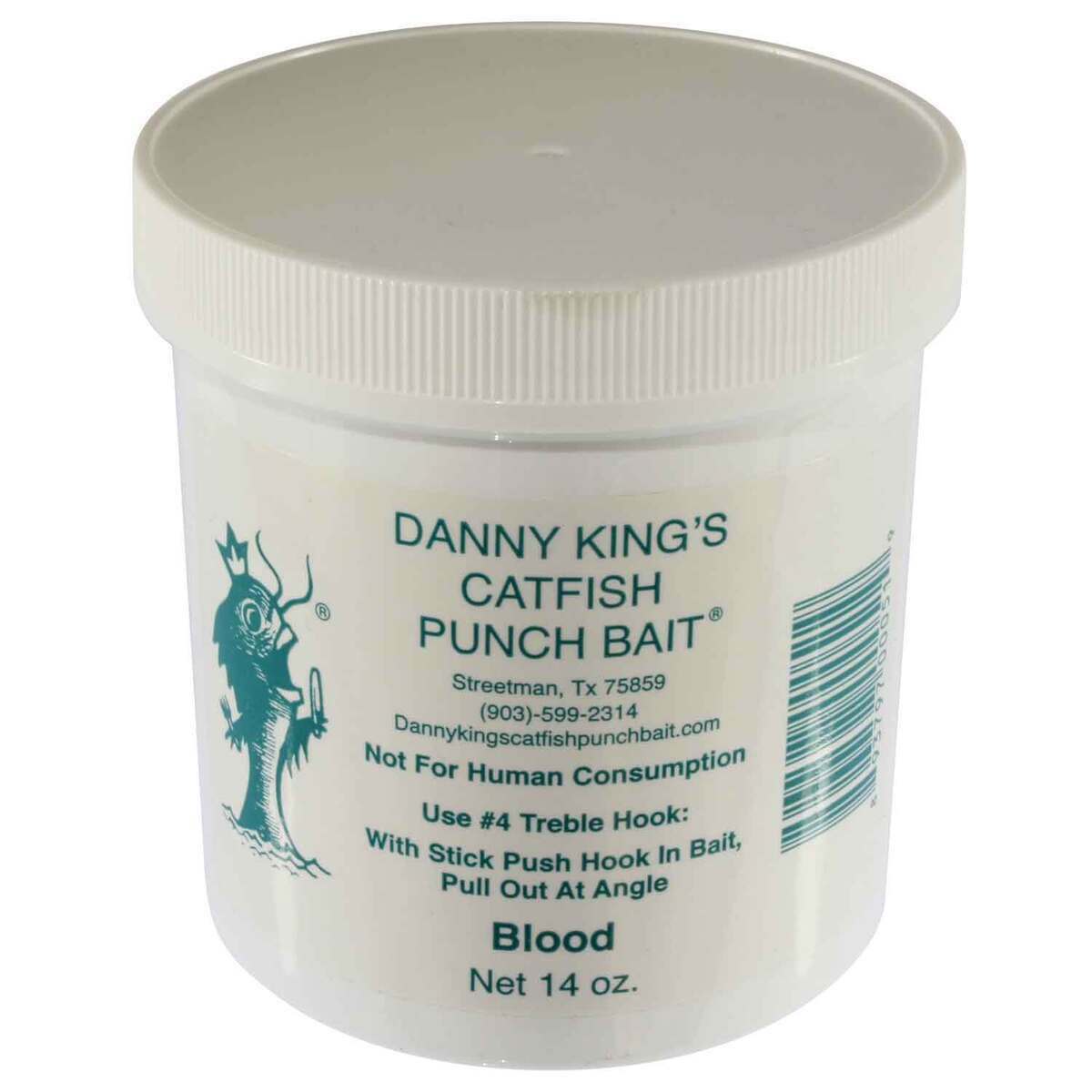 New Danny King's 14 oz. Catfish Punch Bait Blood Flavor FREE Shipping ...