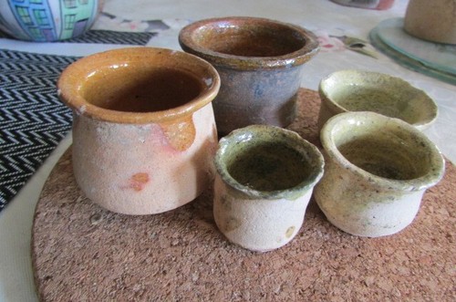 5 17th Century Earthenware Small Dutch Pots | eBay