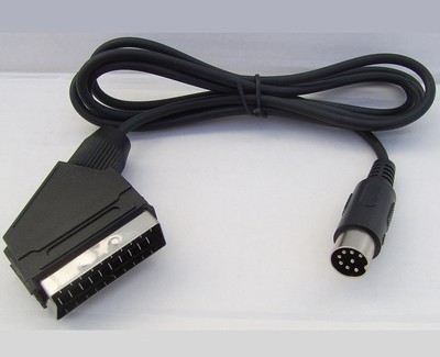 RGB Scart Cable Lead TV Wire for Sega Megadrive Master System - COPPER ...