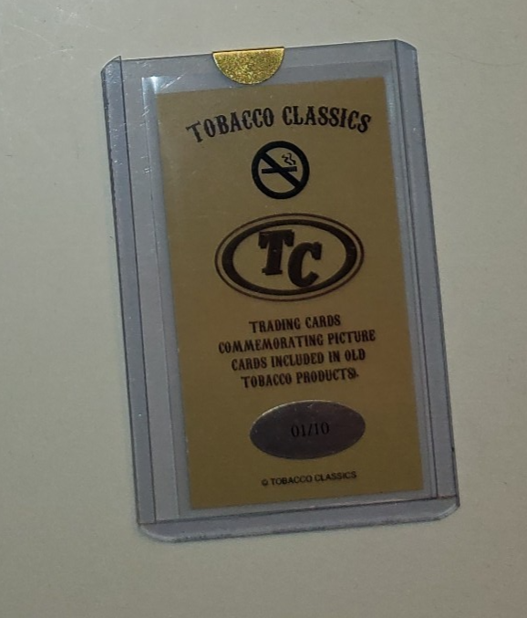 JOHN WAYNE CARD TOBACCO CLASSICS NUMBERED 01/10 TC 2 3/4" X 1 3/4" | eBay