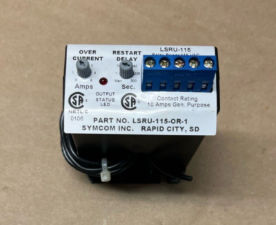 Motor Saver LSRU-115-OR-1 Three Phase Electric Motor Protector | eBay