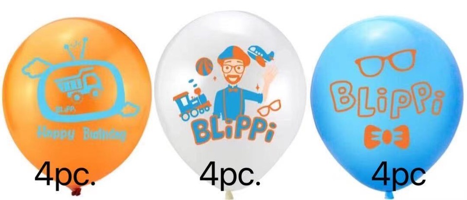 Party Decoration Supplies Kids TV Show Theme Sets Balloon Cake Topper ...