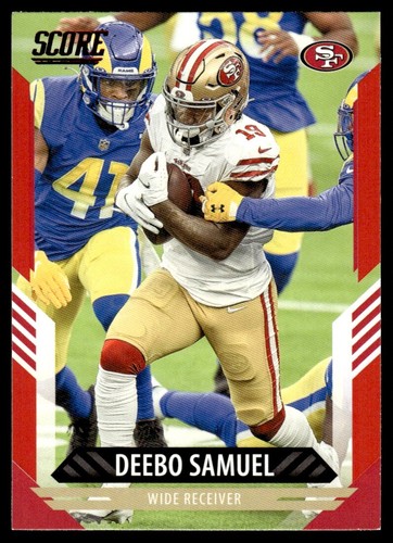 2021 Score Red Deebo Samuel San Francisco 49ers #264 | eBay