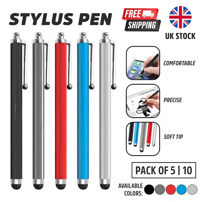 Universal Stylus Pens Rubber Tip for Touch Screen Tablet Android Mobile ...