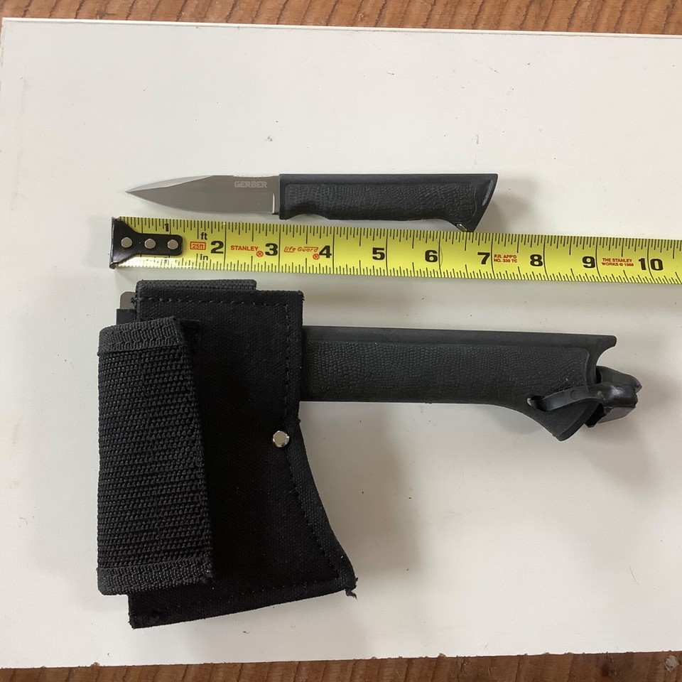 Gerber Pack Hatchet Small Ax Knife Sheath 9" Length | eBay